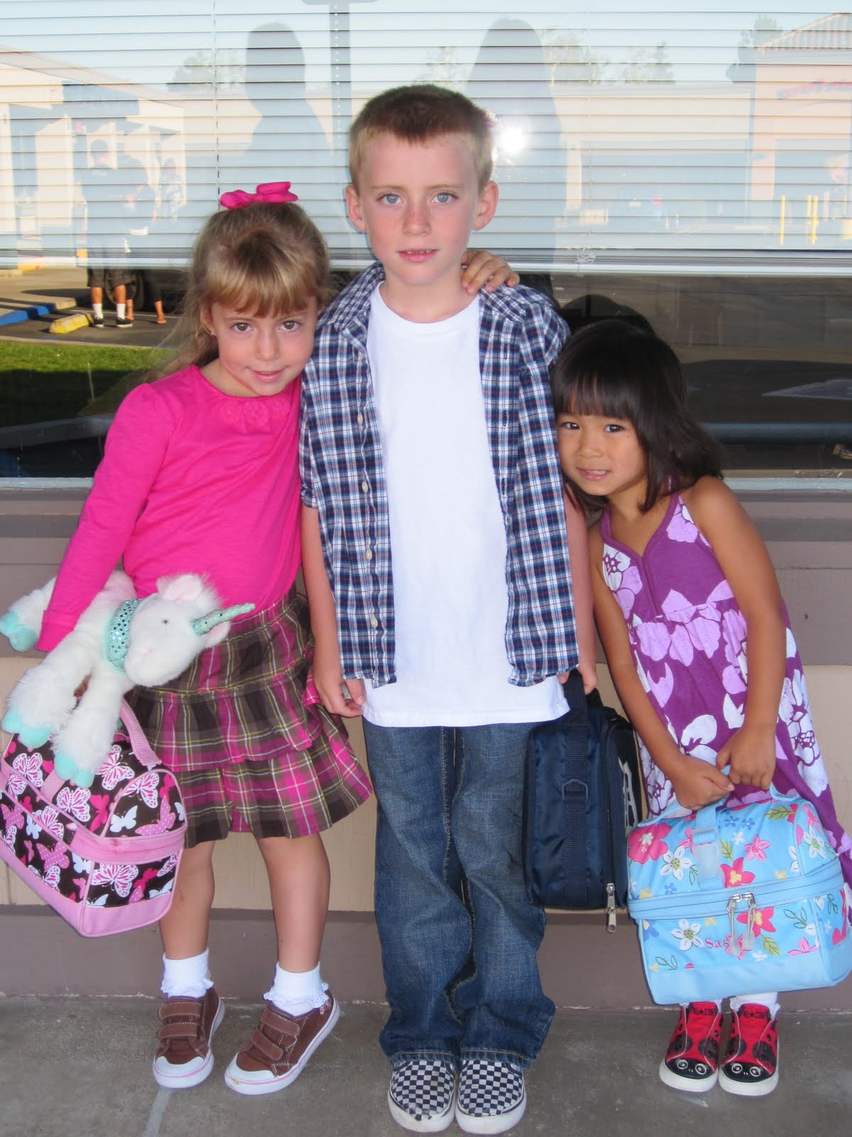 Journey to Our Baby Girl: First Day of School 2011