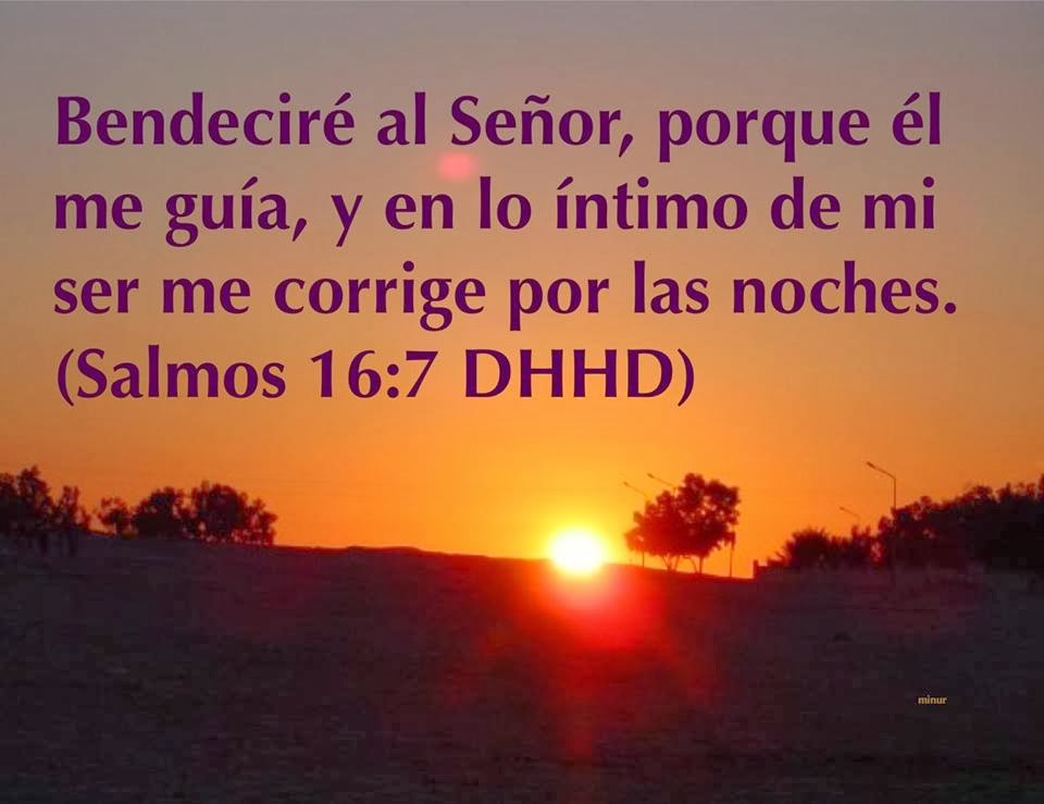 Promesas de Dios: Los beneficios del sueño. Salmo 16:7