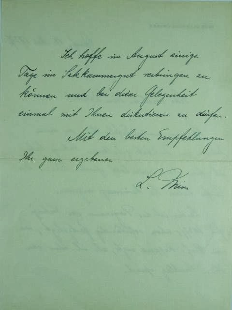 EconomicPolicyJournal.com: Ludwig von Mises Autographed Letter Up for Sale