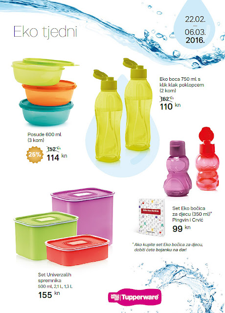 Marina Tupperware Rijeka: Tupperware letak od 22.2.-22.3.2016 - Eko tjedni