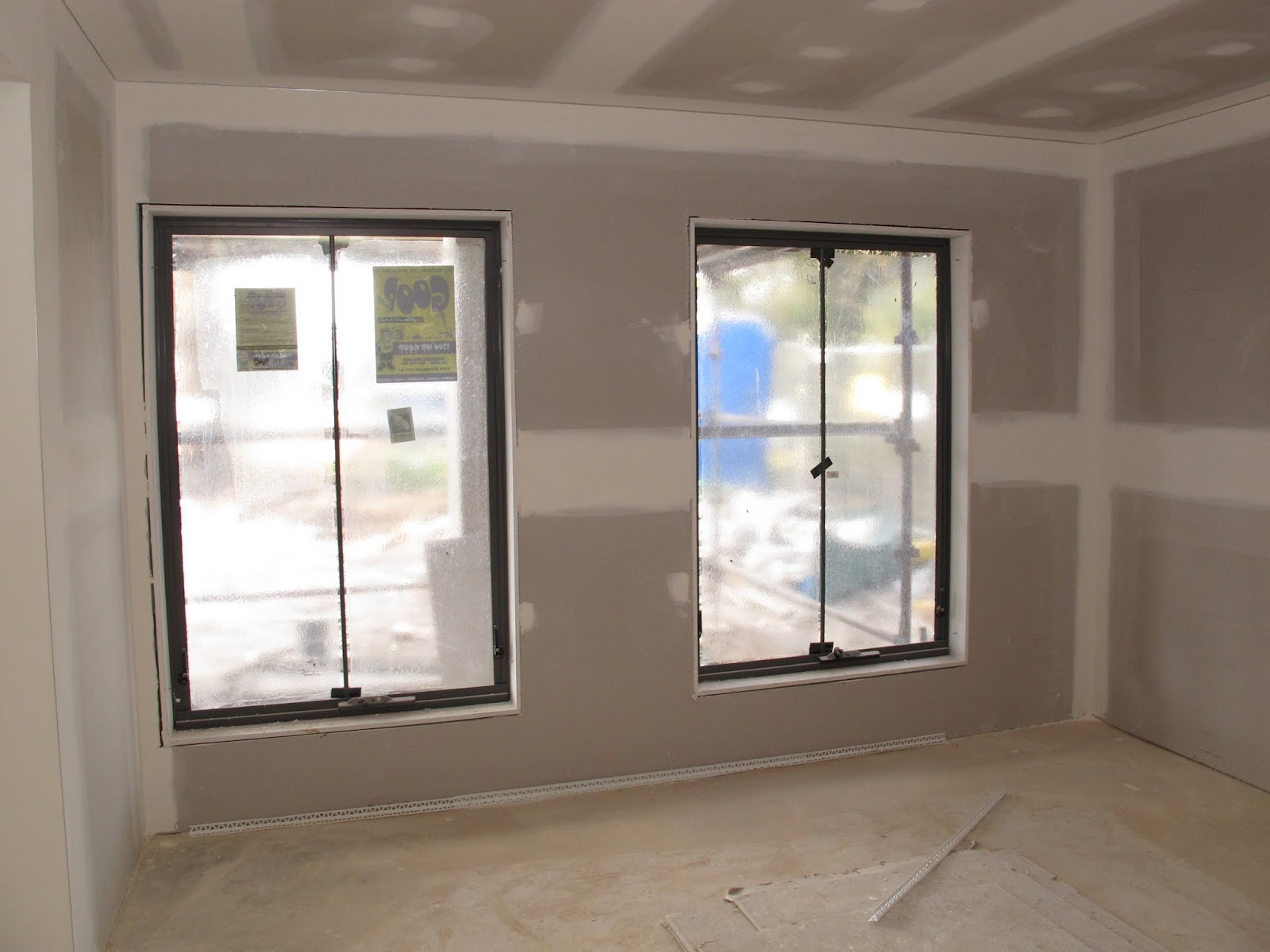 Our Metricon Nolan 41 Journey: Gyprock complete!