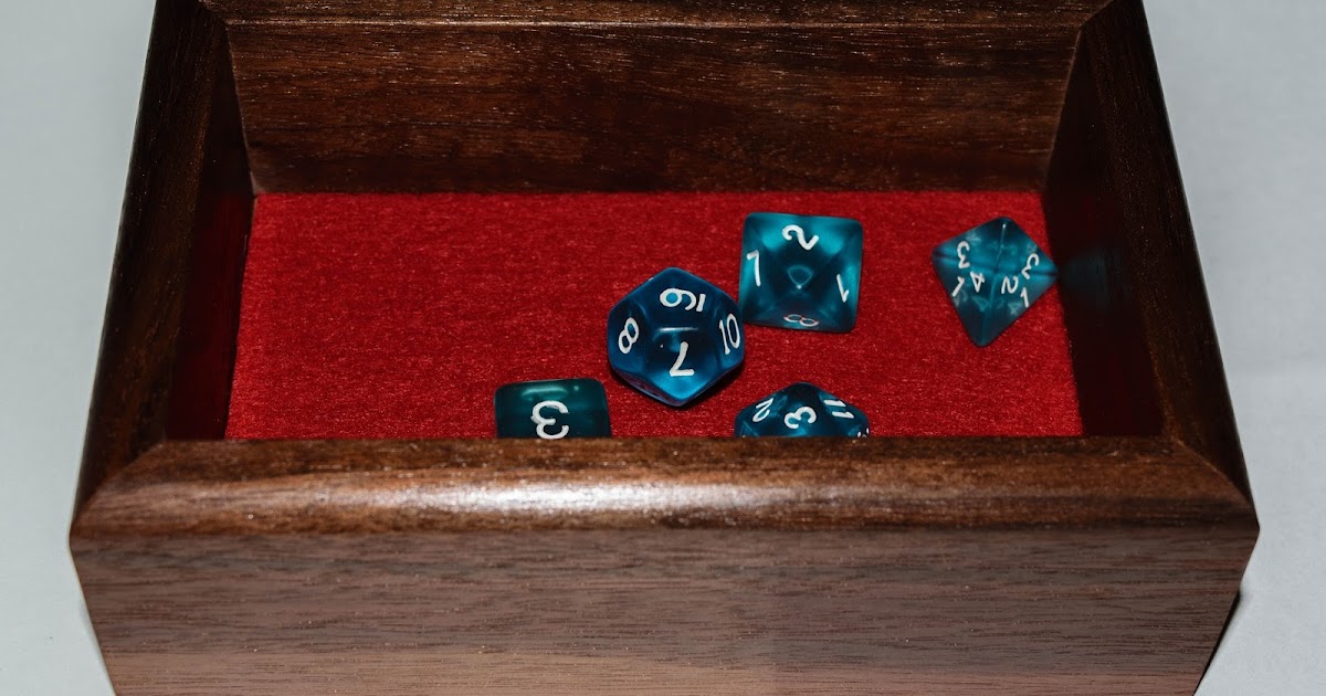 Warrior Woodwork: Small Rectangular Dice Tray Gallery