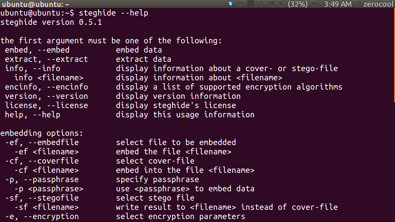 STEGANOGRAPHY-STEGHIDE