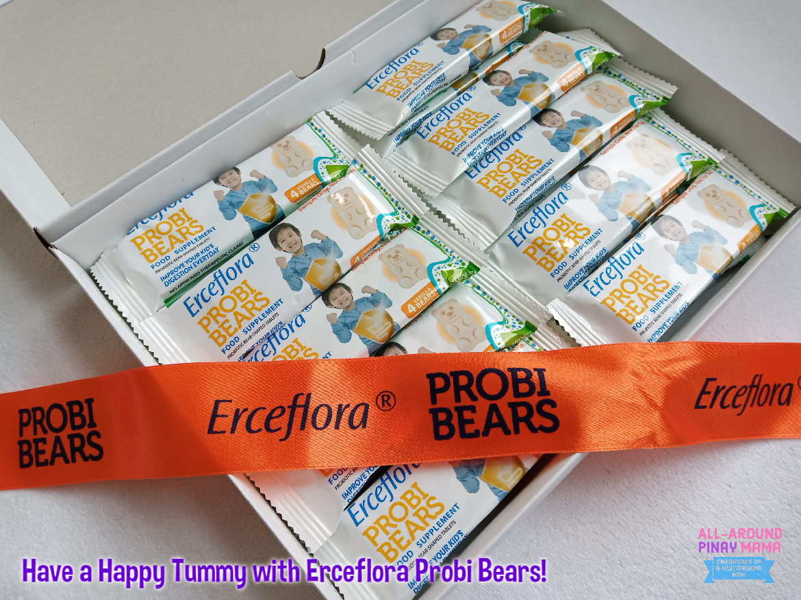 Have a Happy Tummy with Erceflora Probi Bears! | All-Around Pinay Mama