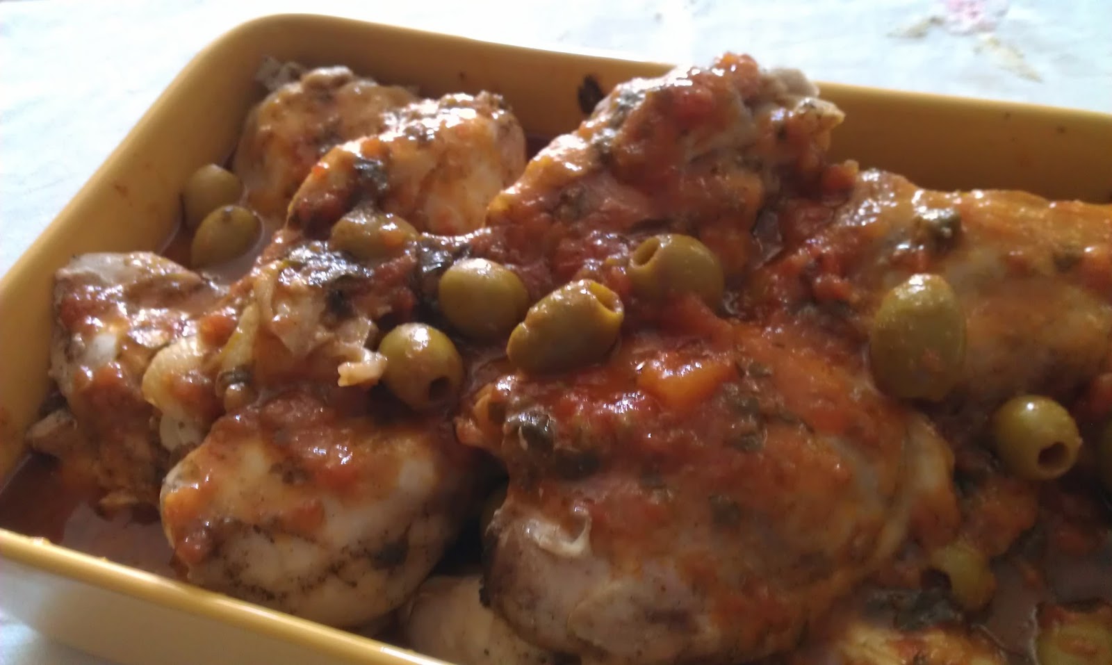 COME MANGIO IO: FUSI DI POLLO ALLA CACCIATORA....!!!! (ricetta bimby)