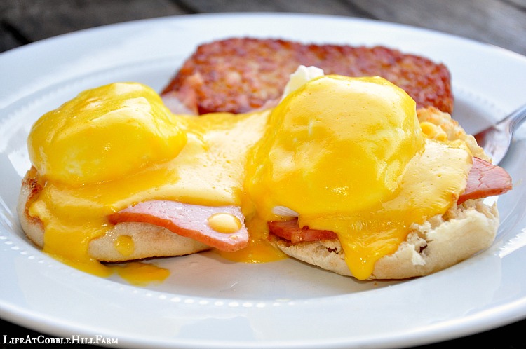 {Perfect Every Time} Eggs Benedict | Life At Cobble Hill Farm