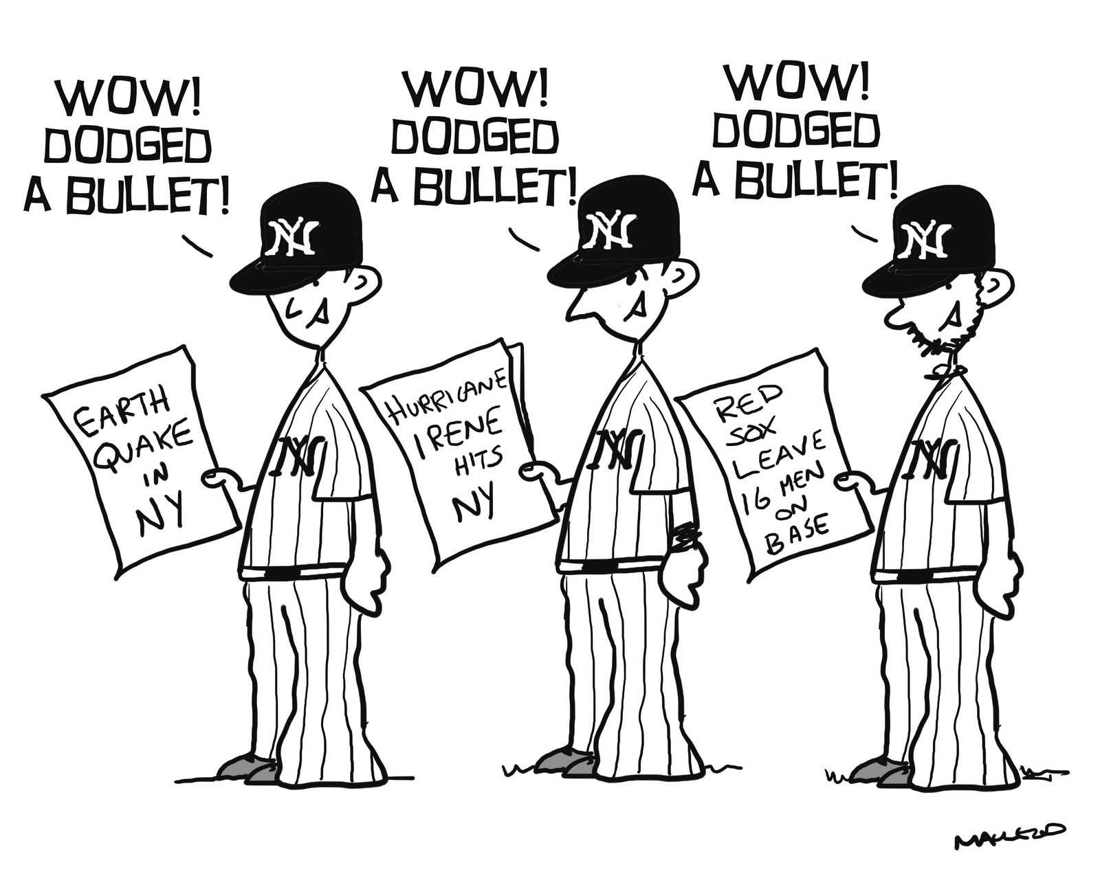 MacLeod Cartoons: Damn Yankees