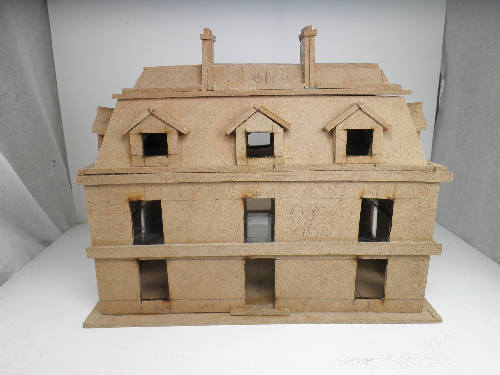 JOHN BOND's WARGAMING STUFF: DIY MDF BUILDINGS, Part 1 28mm