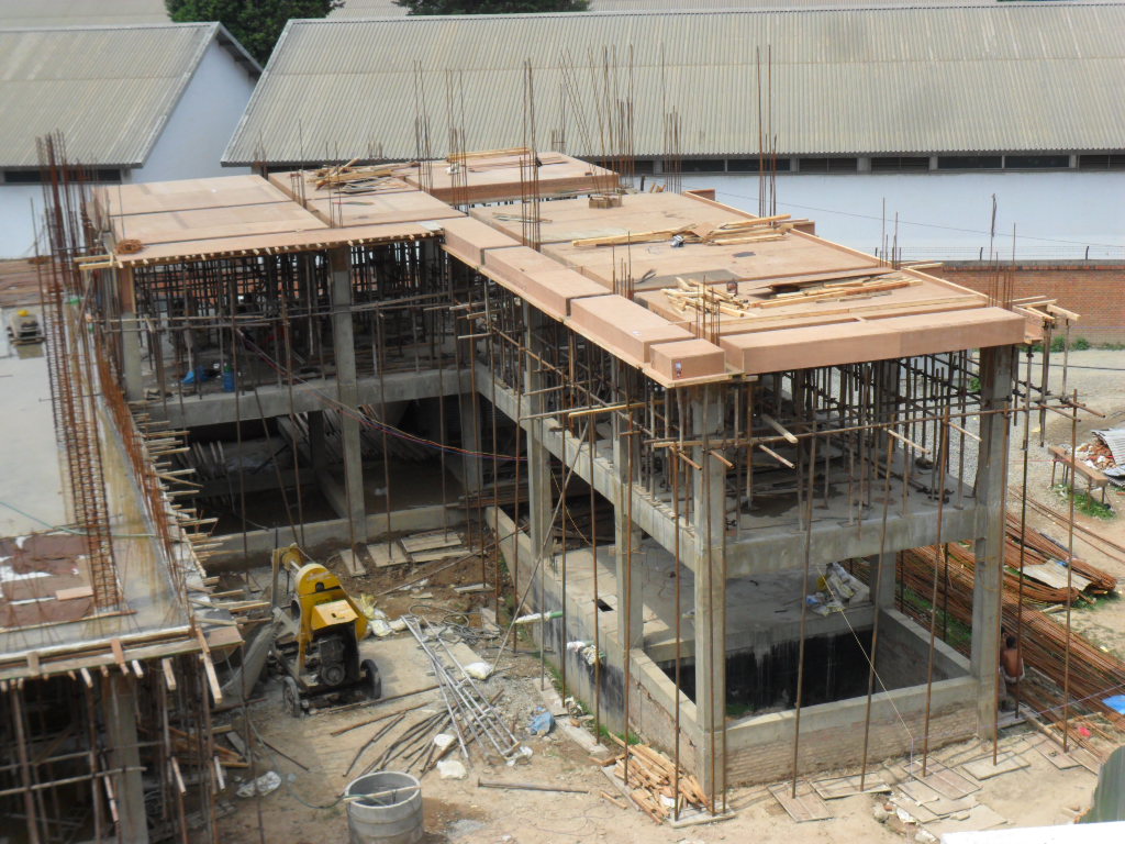 Kathmandu Adventures: First Floor Structure Complete