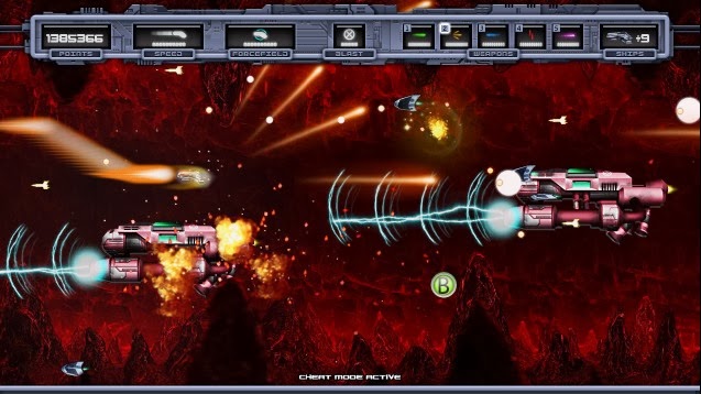 Indie Retro News: Power-Up - Retro inspired shoot em up (Steam Greenlight)
