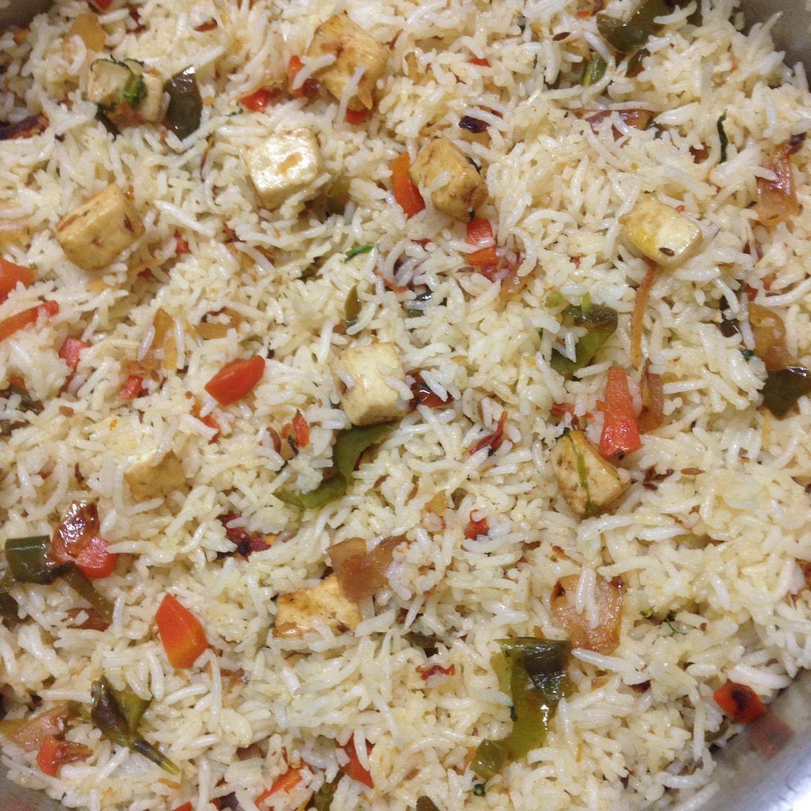 Paneer fried rice recipe - How to make paneer fried rice step by step ...