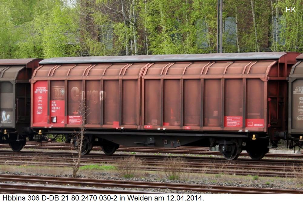 Eisenbahnfreund aus der Oberpfalz: Hbbins 306.