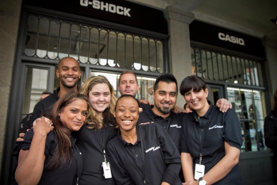 Zona Casio: Inauguración de la Casio London Store