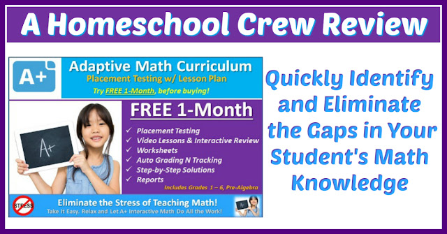 Counting Pinecones: Adaptive Math Curriculum Online (A Homeschool Crew ...