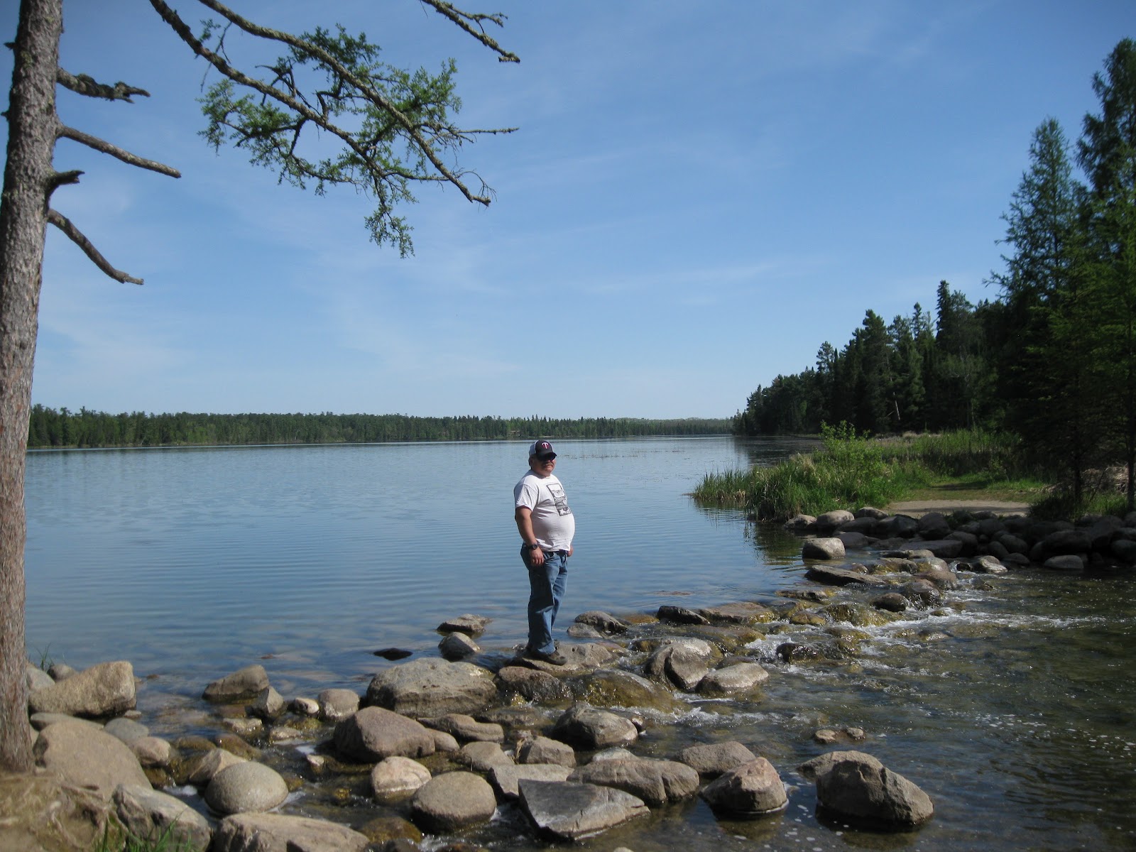 Itasca State Park, Minnesota is full of pine trees and so much more ...