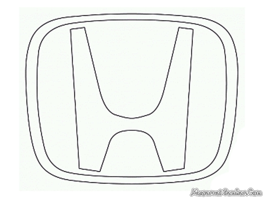 Aneka Logo Mobil Untuk Diwarnai | Mewarnai Gambar