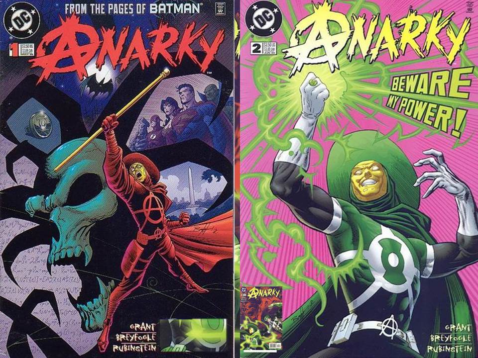 Dave's Comic Heroes Blog: Gotham Guide: Killer Moth, Amygdala and Anarky