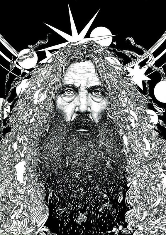 * ALAN MOORE WORLD *: Alan Moore Pandemonium by Benjamin Vareille