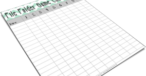 Classroom Freebies Too: File Folder Game Organization Help