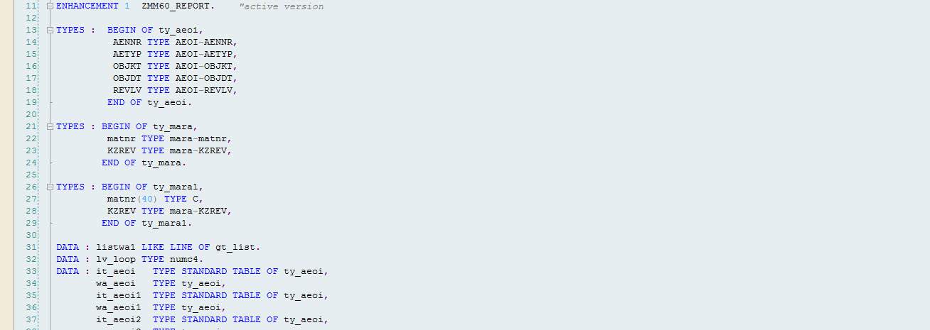 Add a new column to MM60 Report (Standard Report Enhancement) - Learn ...