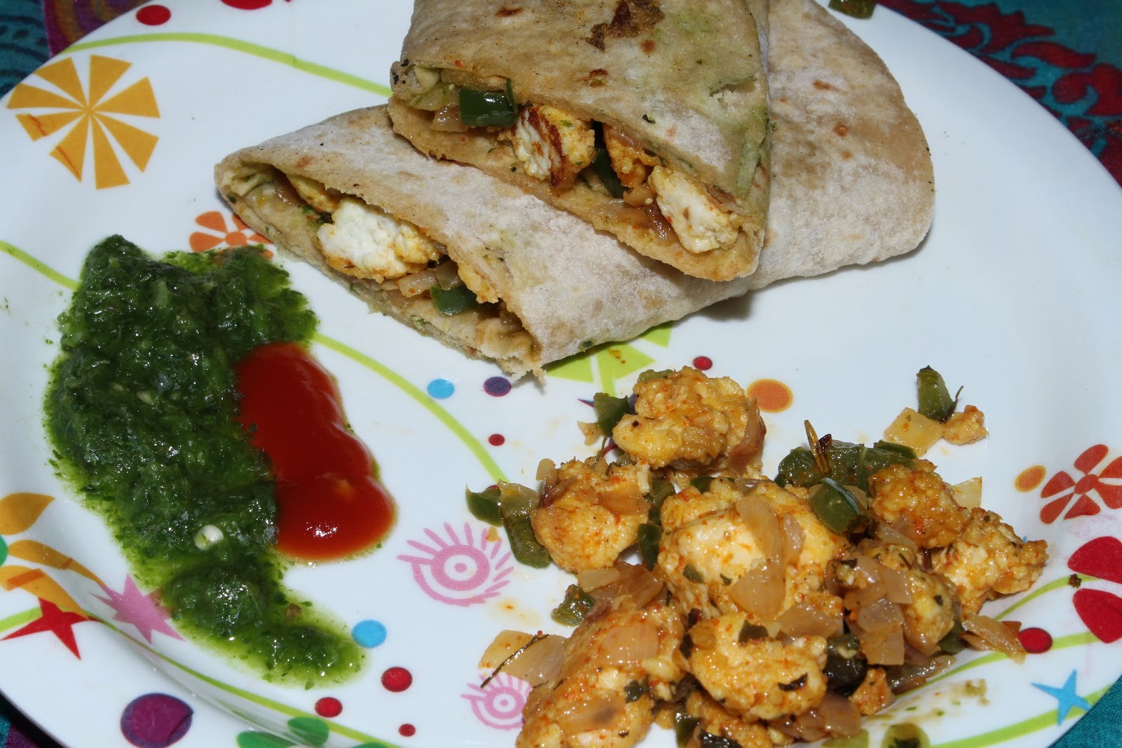 Aroma : Paneer Wrap
