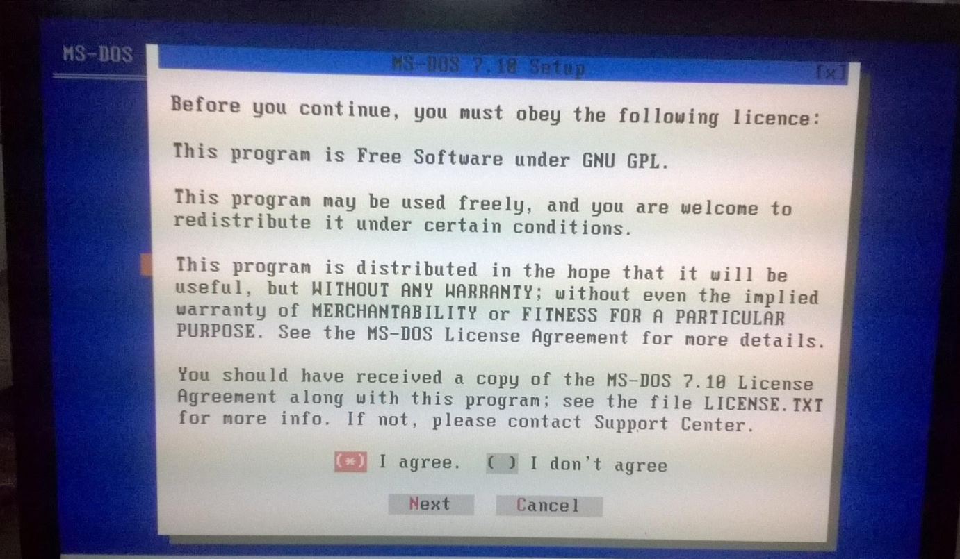 MS DOS 7.1 OS - RAMESH'S BLOG