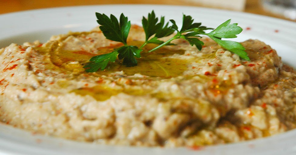 Baba Ghannouj / Grilled Eggplant Dip Recipe | LEBANESE RECIPES