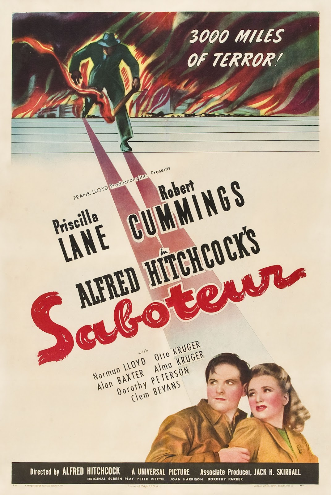 Una visión poliédrica del genio de Hitchcock: Saboteador (Saboteur, 1942)