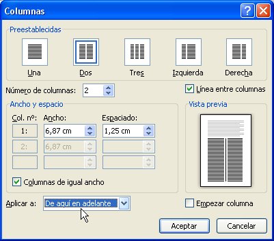 Tutoriales Tecnologia: Ejercicio Práctico de Columnas en Word (completo)