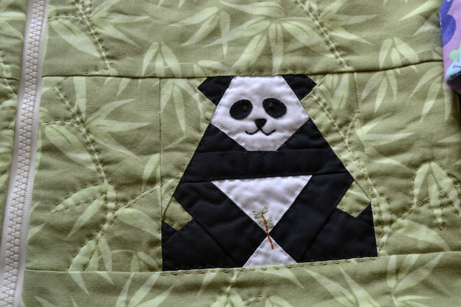 Bear, Dolly and Moi: panda jacket