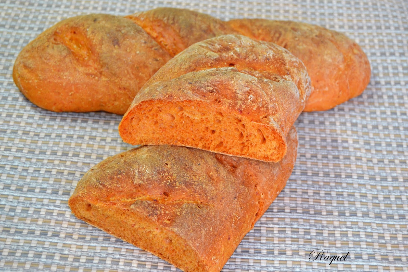 Mi Diversión en la cocina: Pan de pimientos asados