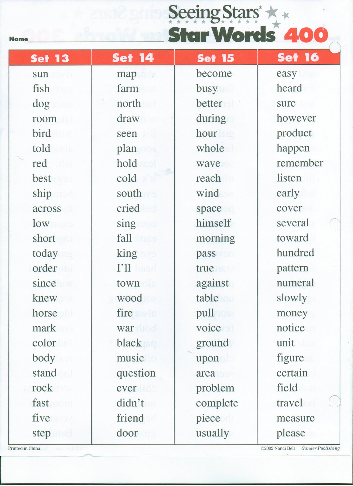 Mrs. Hall's Class News: Seeing Stars