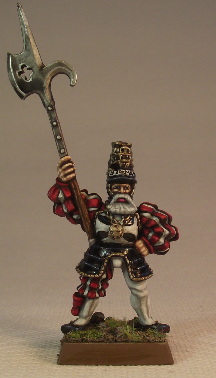 Dazler Painting: Empire Halbardier