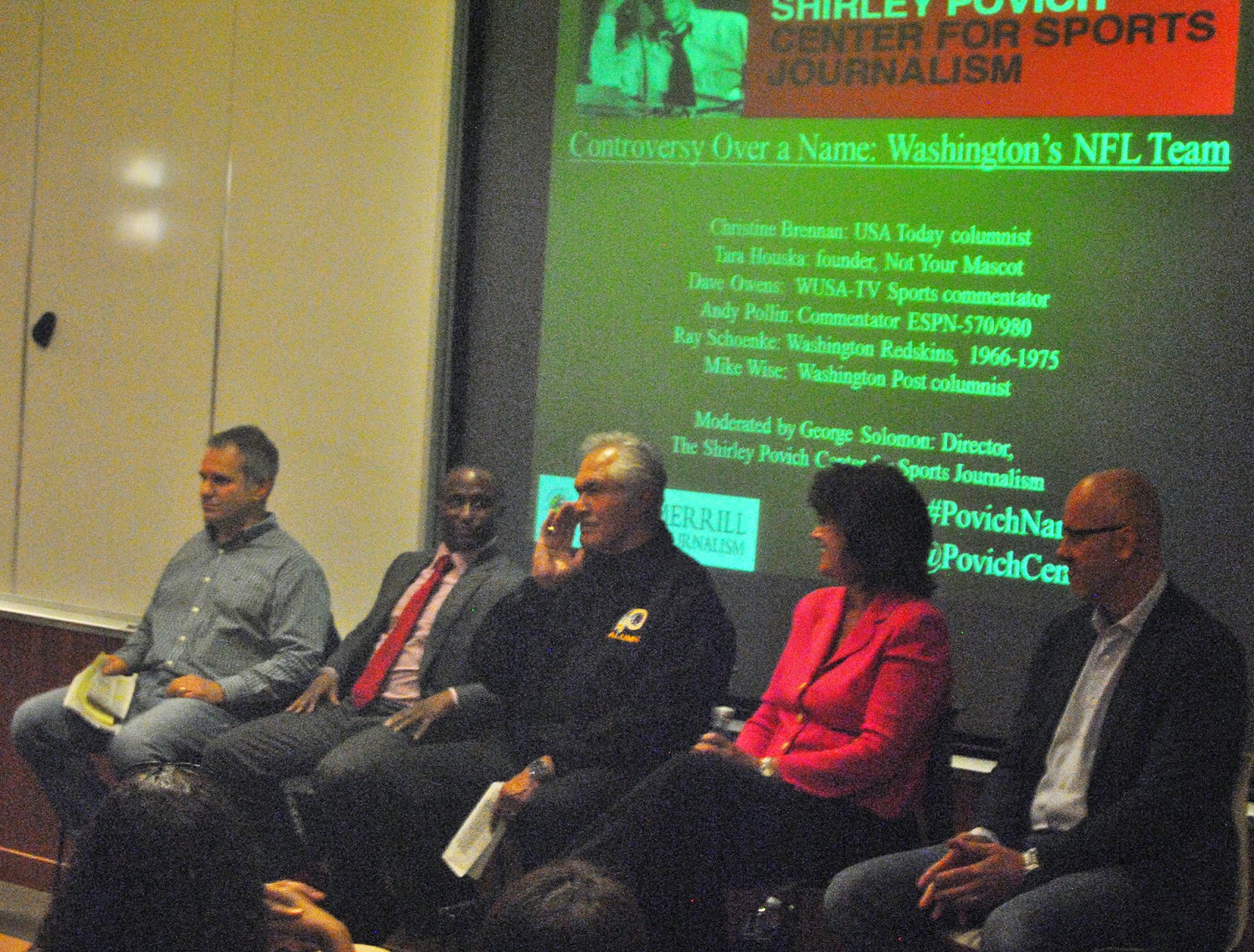 Intro to Multimedia Reporting: Washington Football Team Symposium