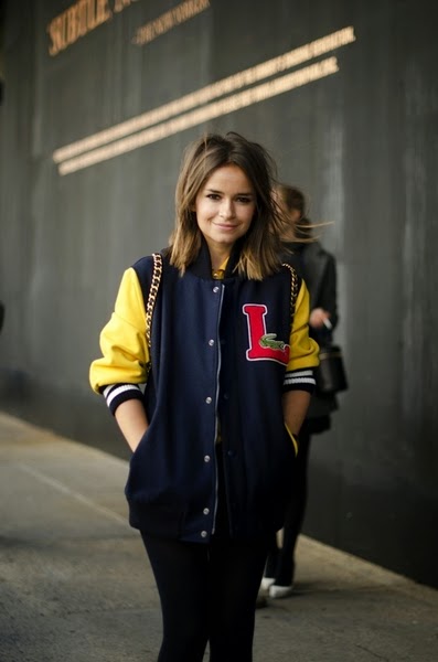 ITALIAN FASHION BLOG : TUTTE PAZZE PER IL BOMBER/ VARSITY JACKET