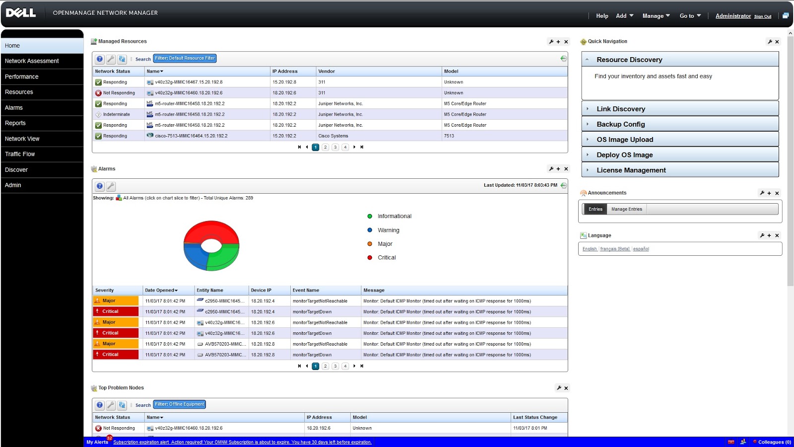 Gambit Communications Blog: Train on Dell OpenManage Network Manager ...