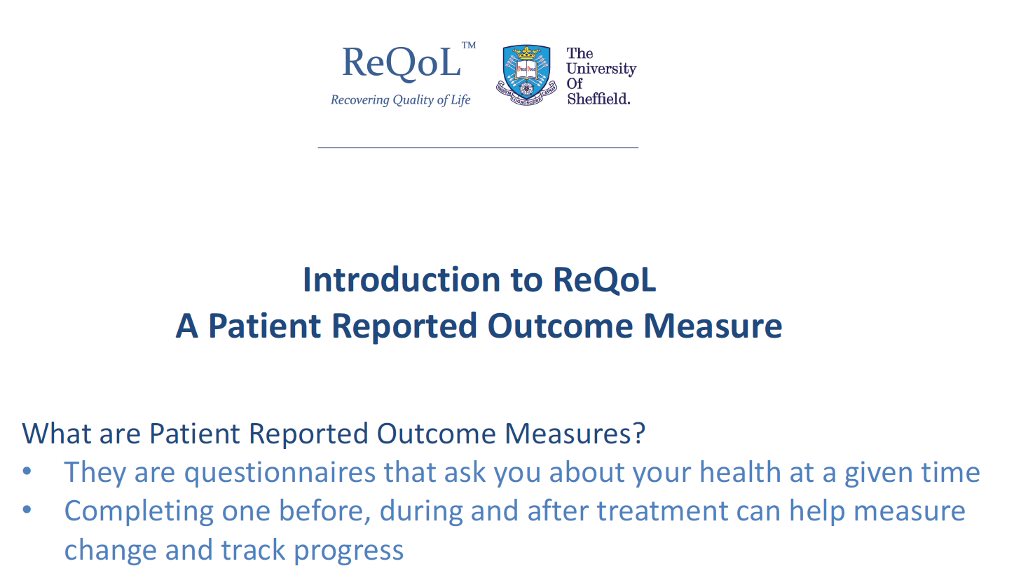 ReQoL: DOWNLOAD ReQoL RESOURCES