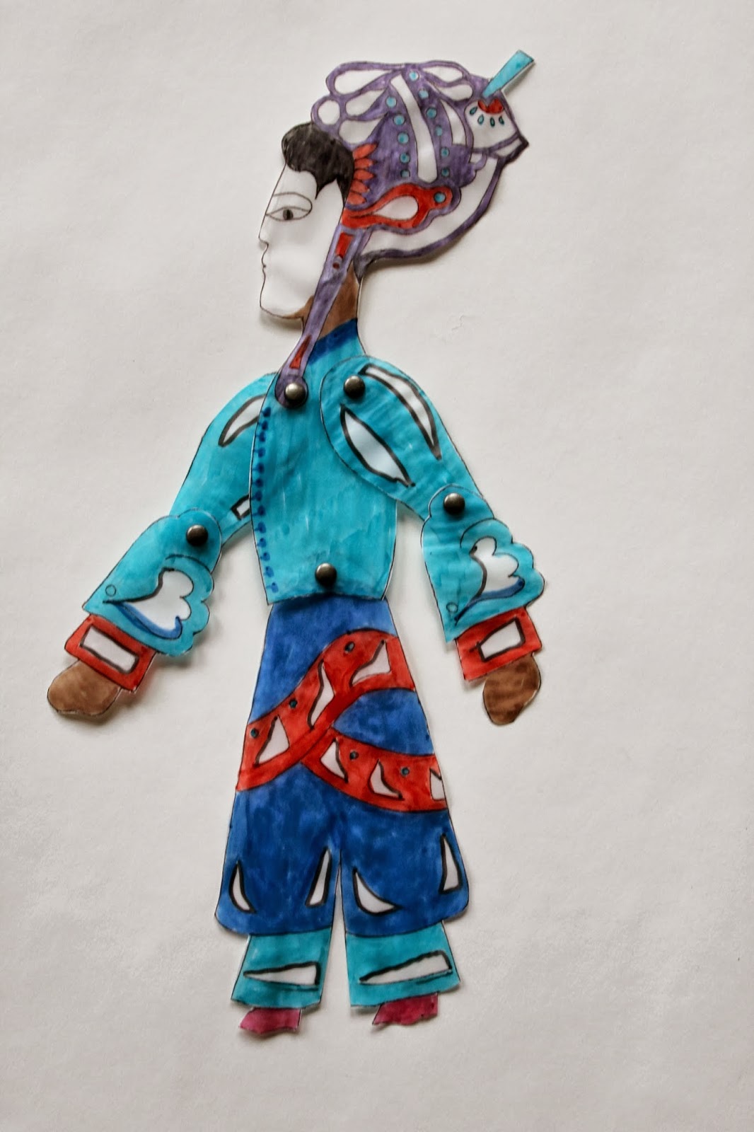 Marie's Pastiche: How to Make Chinese Shadow Puppets