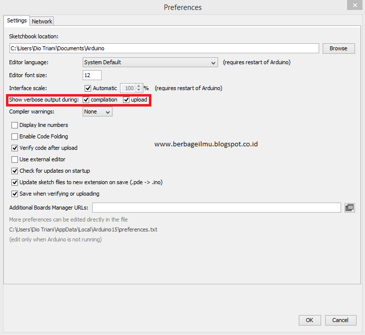 Cara Menyimpan File Hex Di Arduino Ide Berbage Ilmu Tutorial Arduino Android Seo Networking