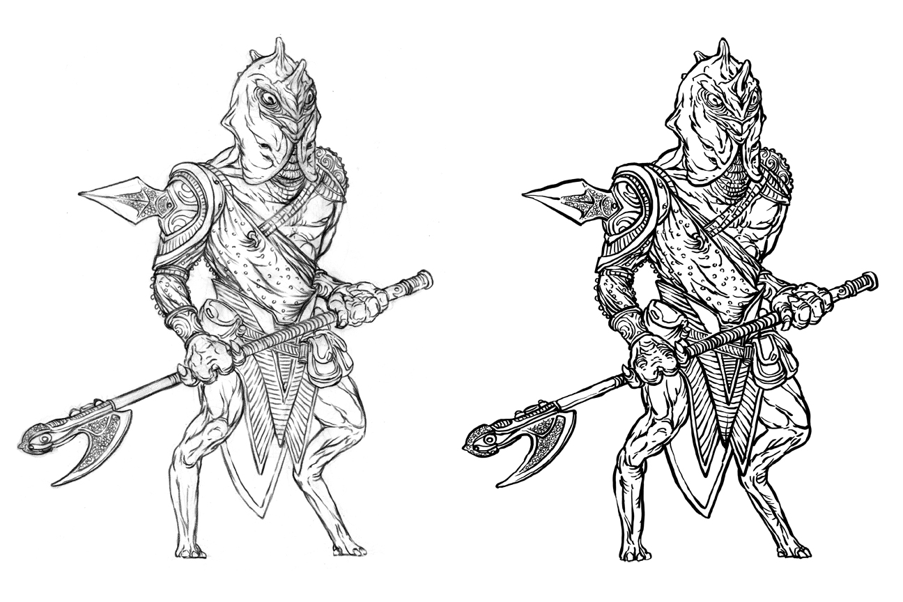 The DOODLES, DESIGNS, and aRT of CHRISTOPHER BURDETT: Alien Races ...