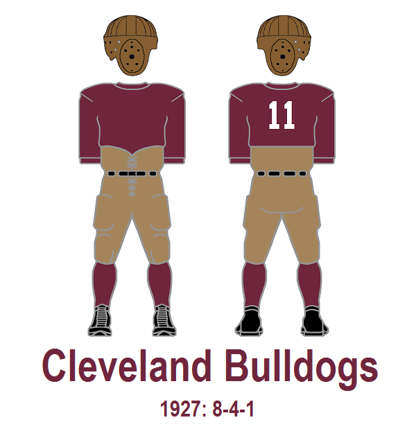 Bill's Update Blog: 1927 Cleveland Bulldogs