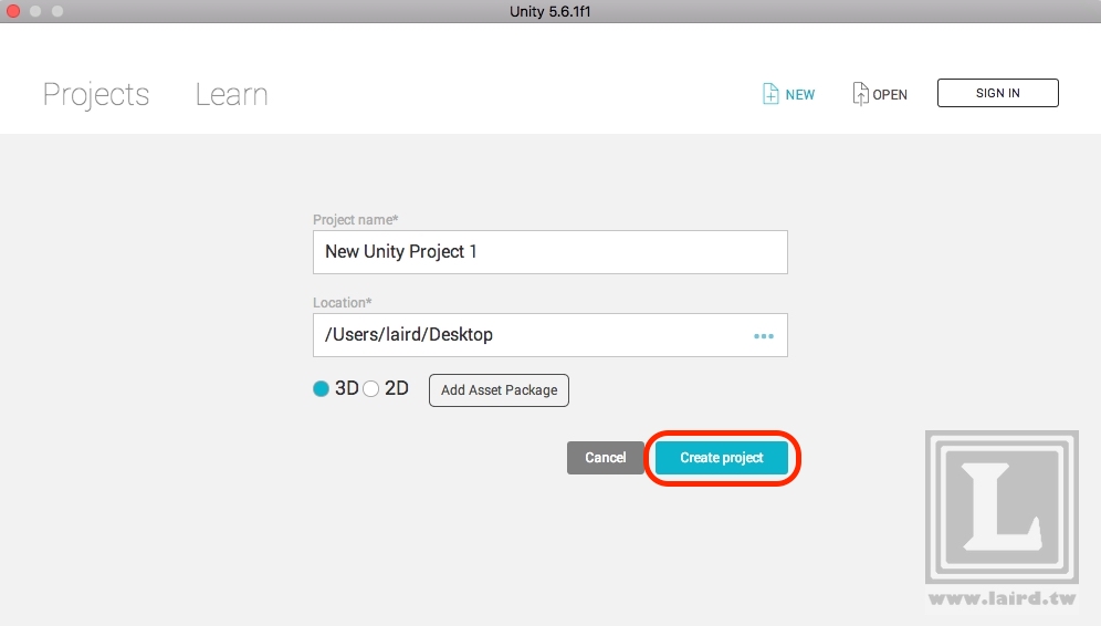 [ Unity ] [ Mac OS X ] 如何安裝 Unity 遊戲引擎 | Laird Studio