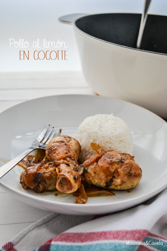 Manzana&Canela: Pollo al limón en cocotte