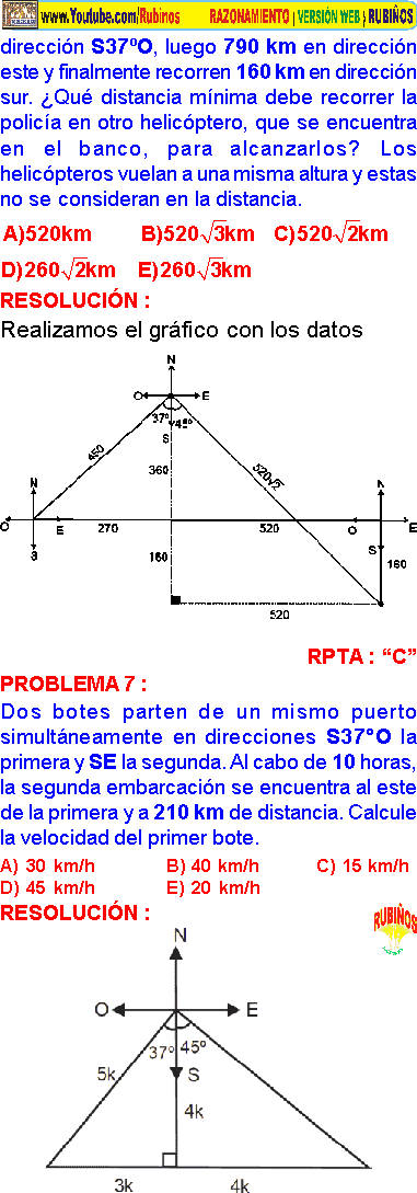 PUNTOS CARDINALES EJERCICIOS RESUELTOS PDF HABILIDAD LÓGICA MATEMATICA