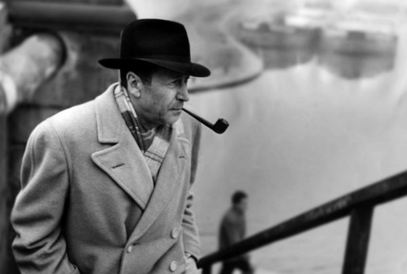 milanoneisecoli: George Simenon a passeggio per Milano