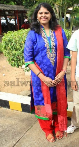 VInaya Prasad Blue Salwar - Indian Dresses