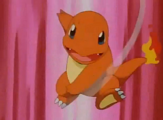Animes Light Star: Attack Dex Charmander