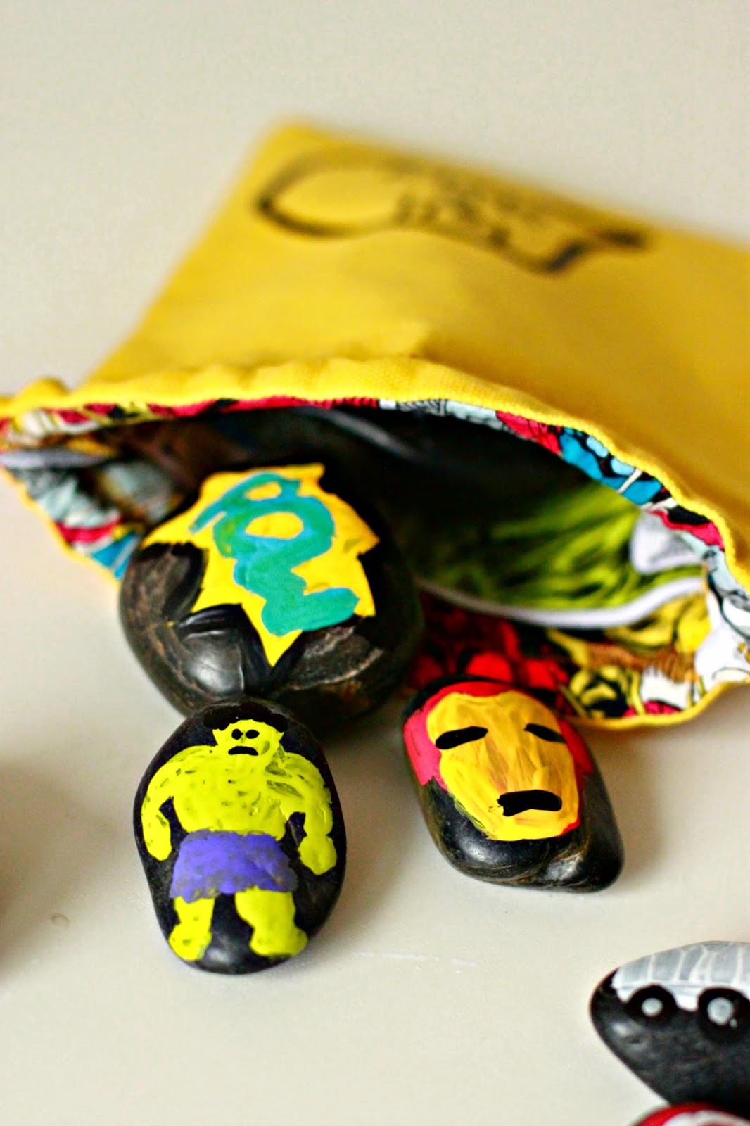 Larissa Another Day: Superhero Story Stones