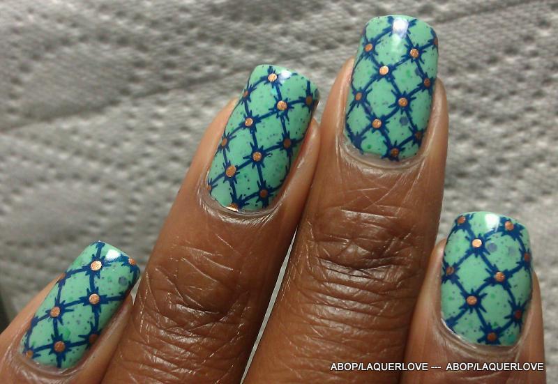 ANOTHER Bottle of Polish?!: ABOP franken - Blueberry Mintastic!