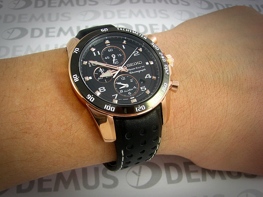 Watches 7: Seiko - Sportura FC Barcelona Alarm Chronograph